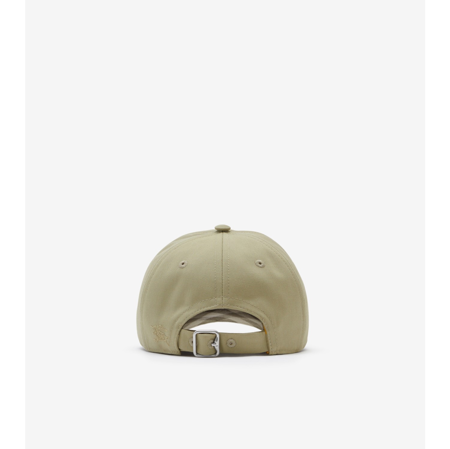 Cotton Blend Baseball Cap in Hunter - Men | Burberry® Official