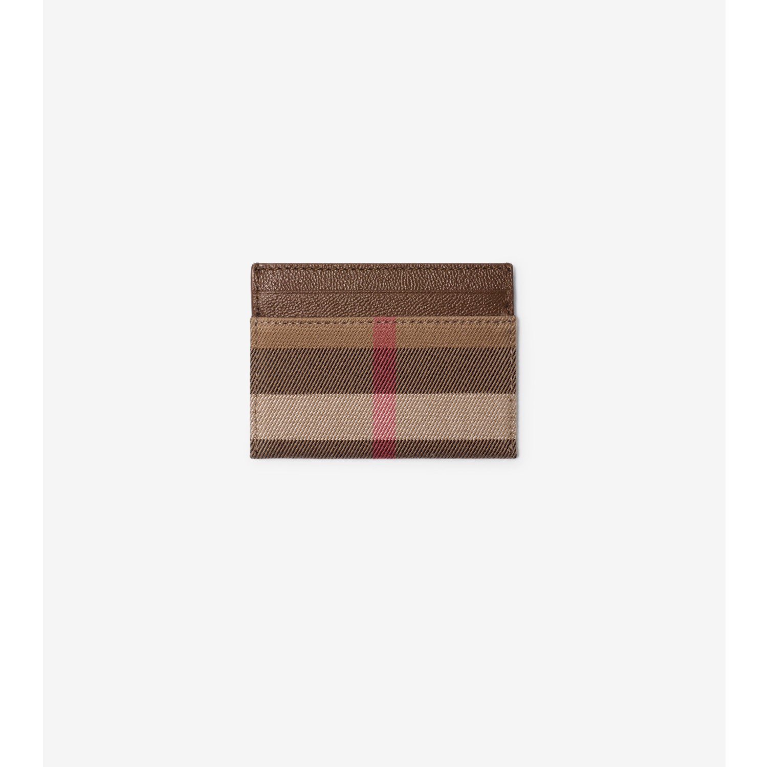 Check Card Case in Earth - Women | Burberry® Official