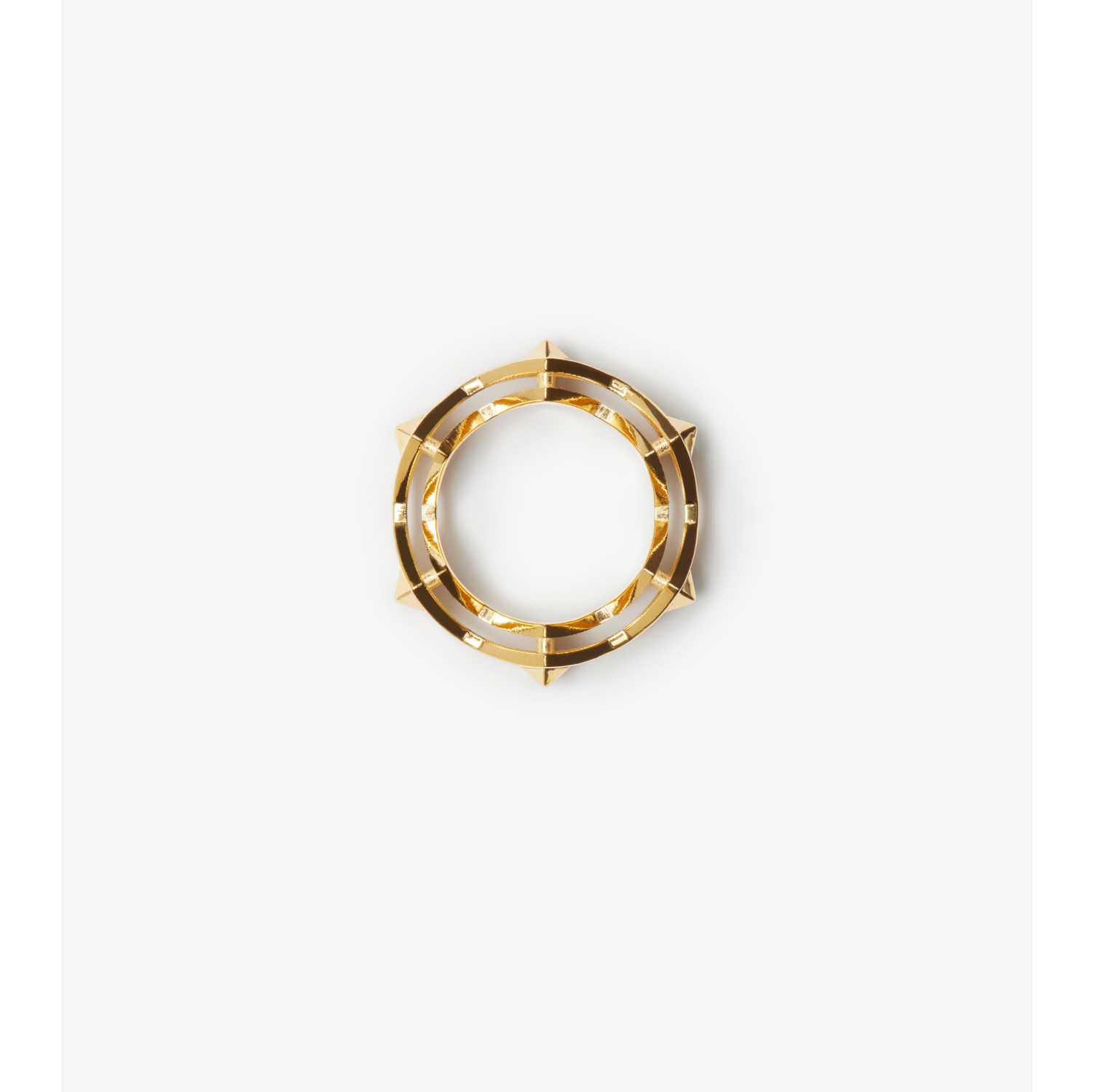 Hollow Stacking Ring in Gold - Women | Burberry® Official