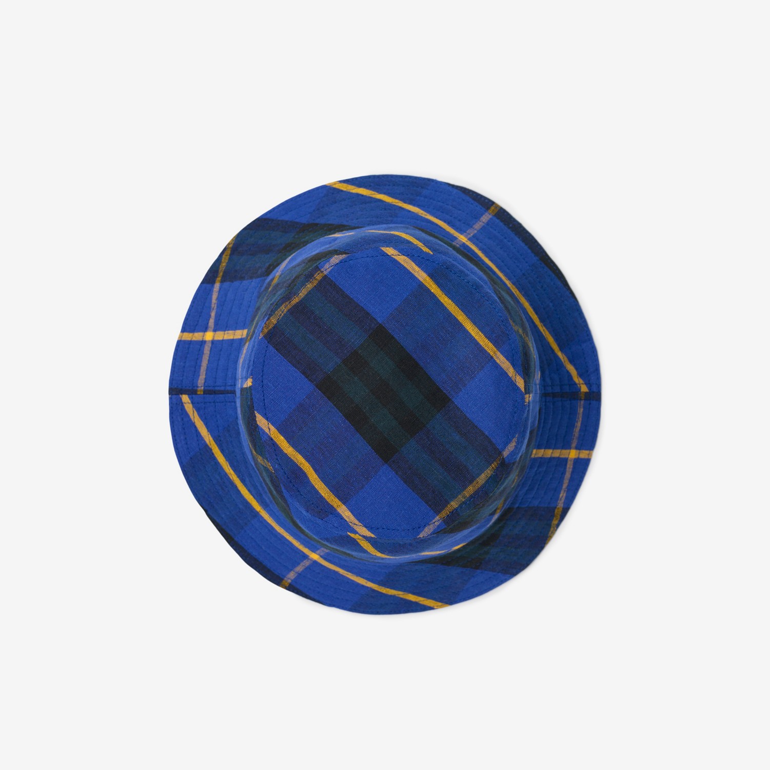 Sombrero de pesca en lino Check (Azul marino intenso) - Hombre ... Sombrero de pesca en lino Check (Azul marino intenso) - Hombre ...