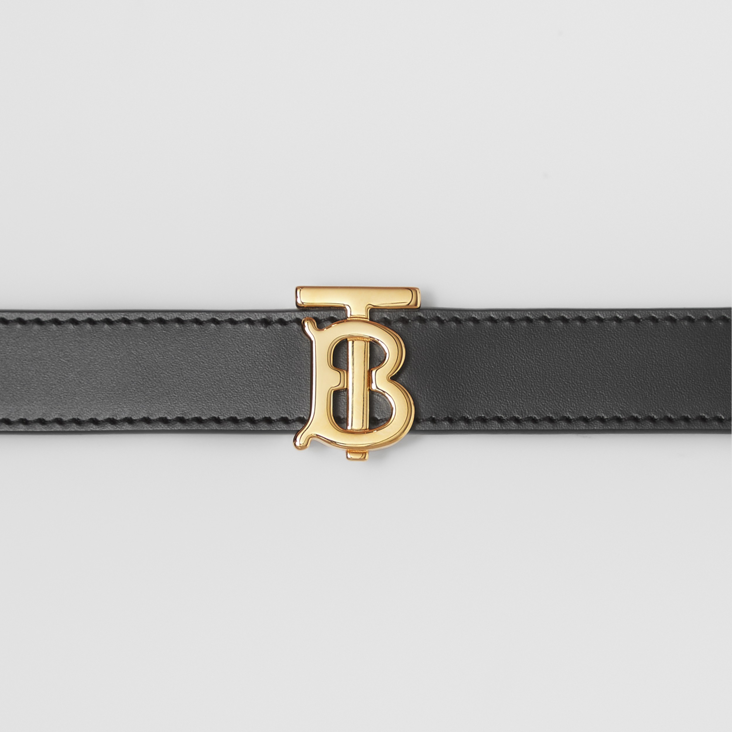 Burberry Belt Gold Buckle