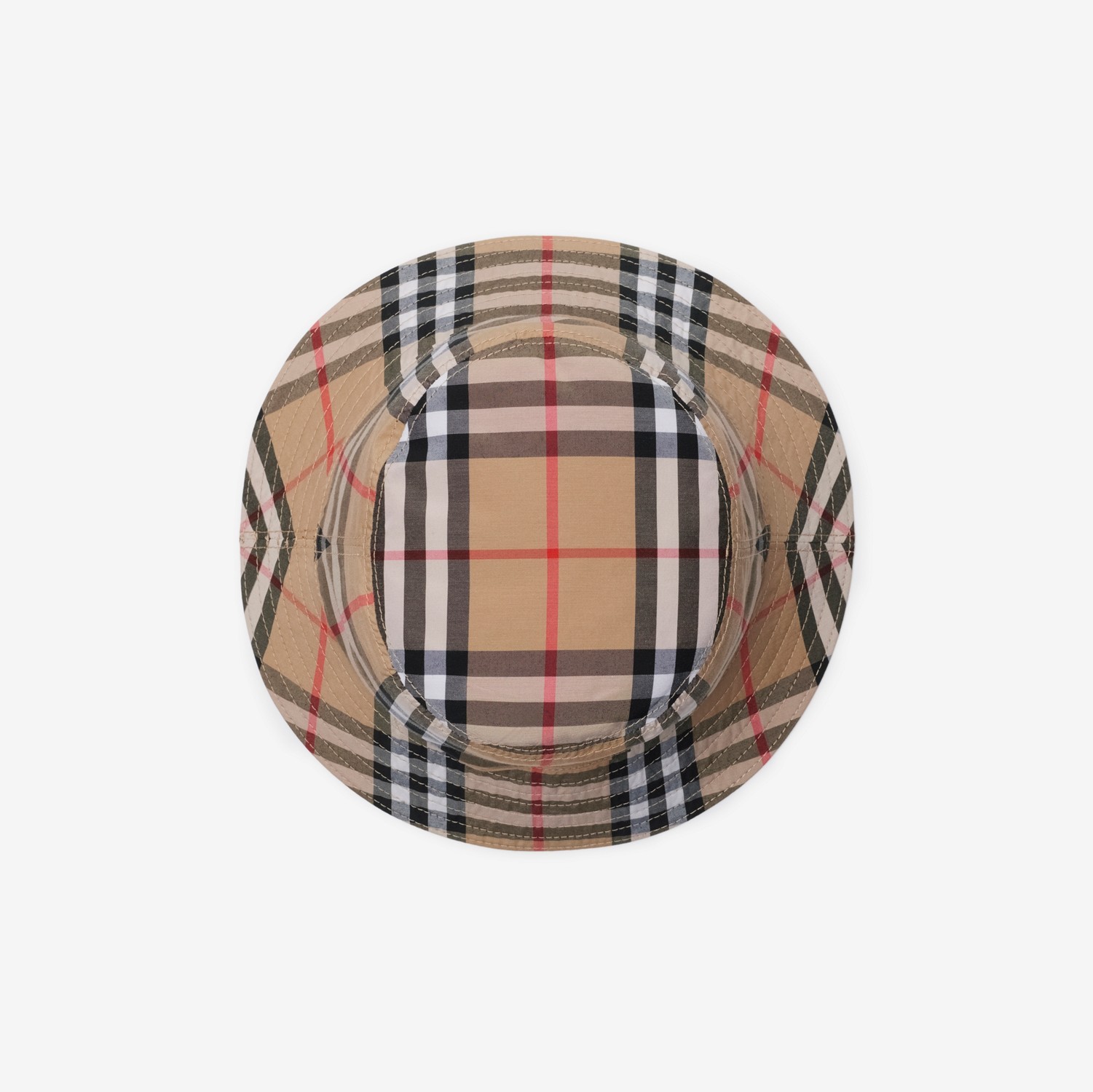 Check Bucket Hat in Sand - Children | Burberry® Official Check Bucket Hat in Sand - Children | Burberry® Official
