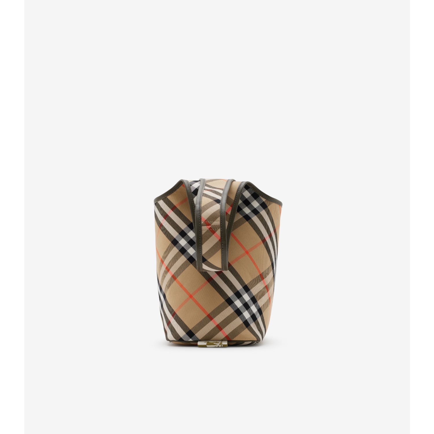 Small Check Shoulder Bag in Sand - Women | Burberry® Official