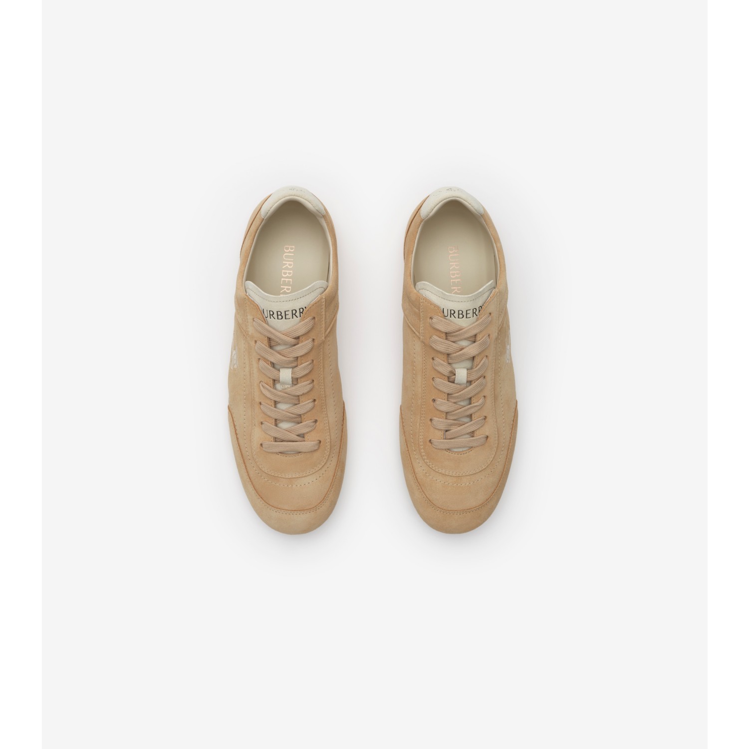 Suede Knight Runner Sneakers in Flax beige/dove beige - Women ...