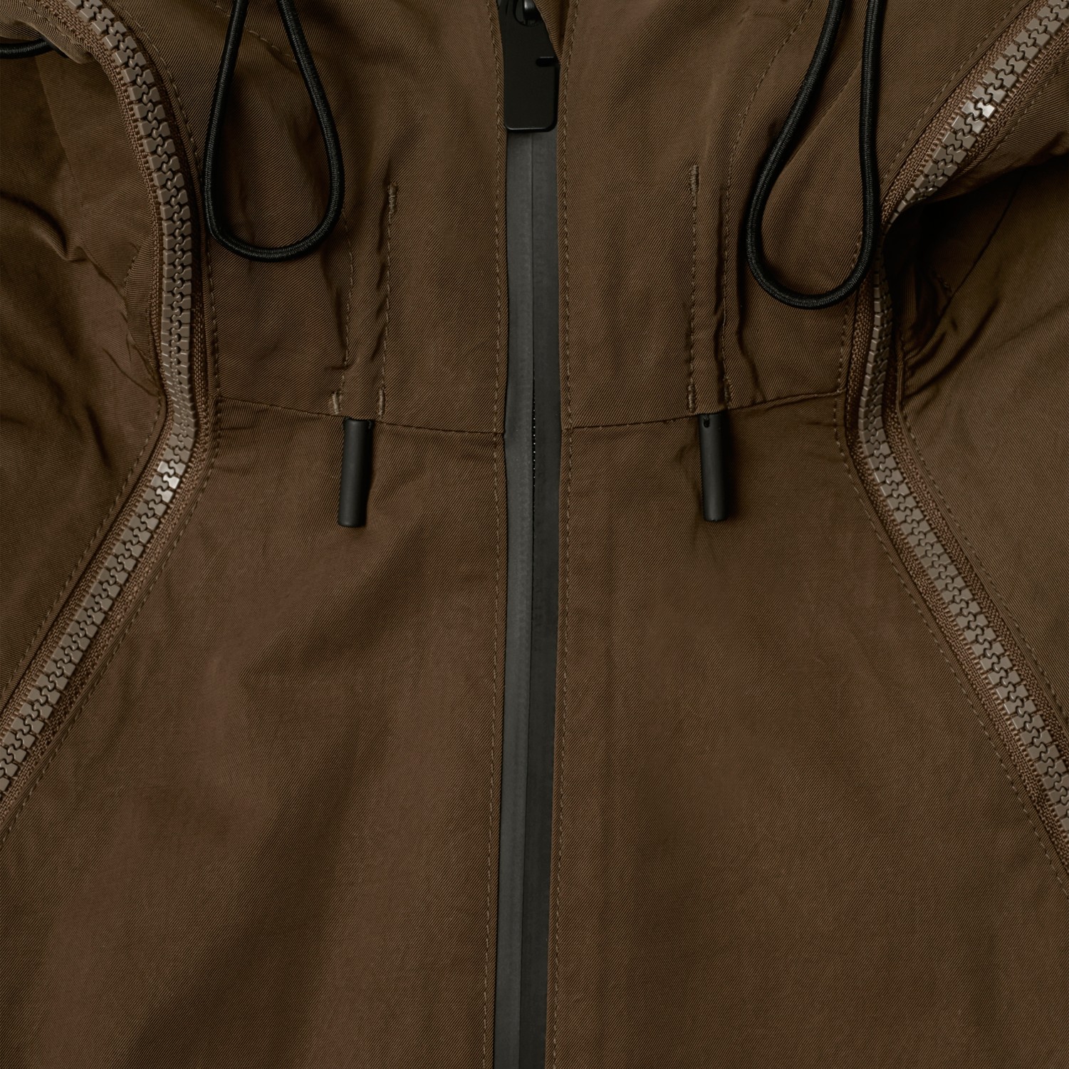 Nylon Cotton Parka in Bison - Women | Burberry® Official Nylon Cotton Parka in Bison - Women | Burberry® Official