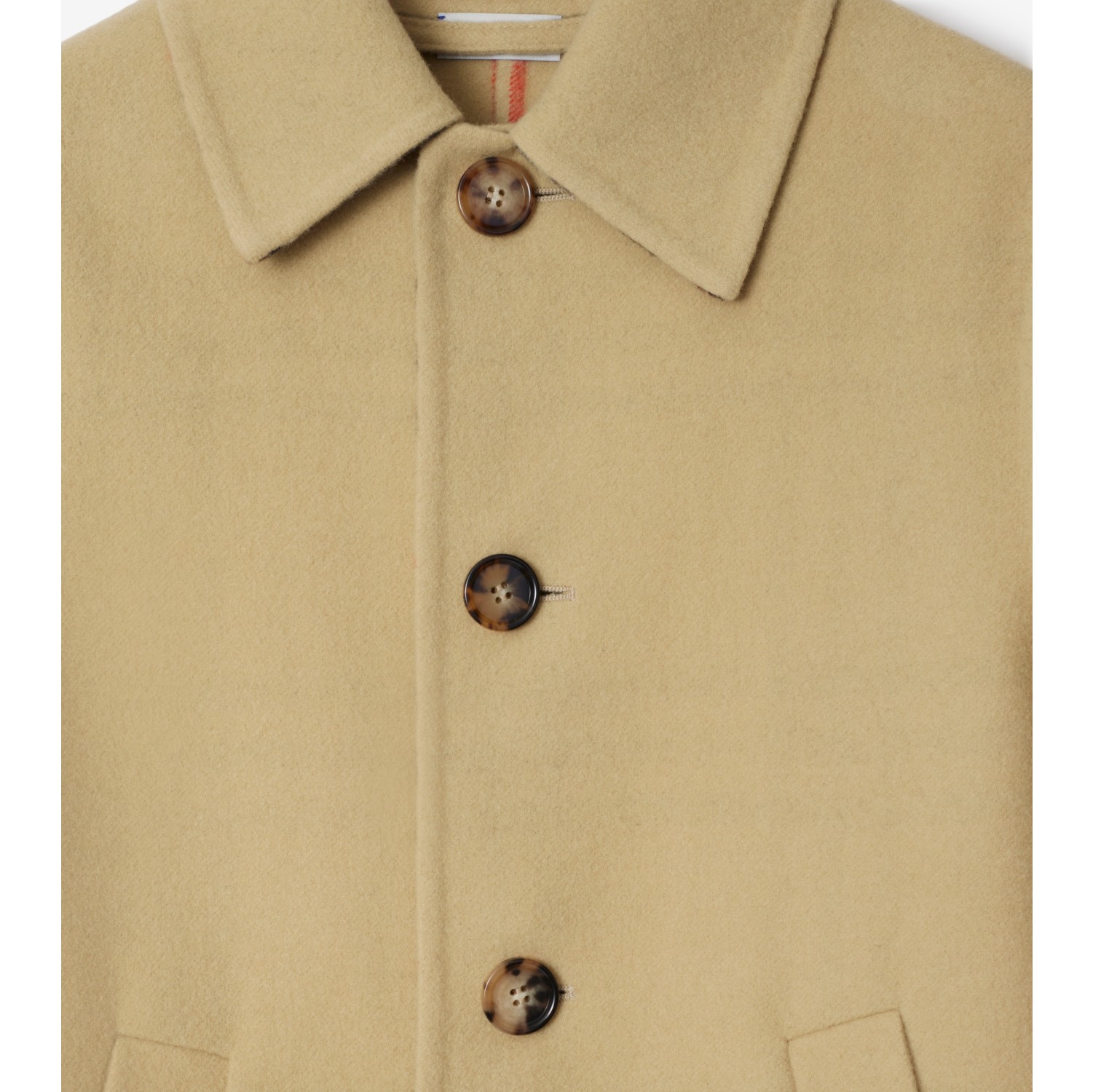 Wool Lancashire Jacket in Flax - Women | Burberry® Official