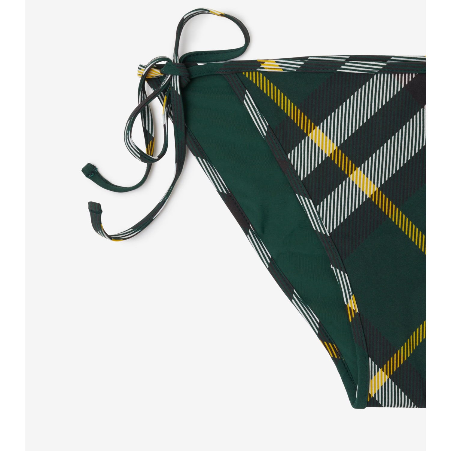 Check Bikini Briefs in Ivy - Women | Burberry® Official