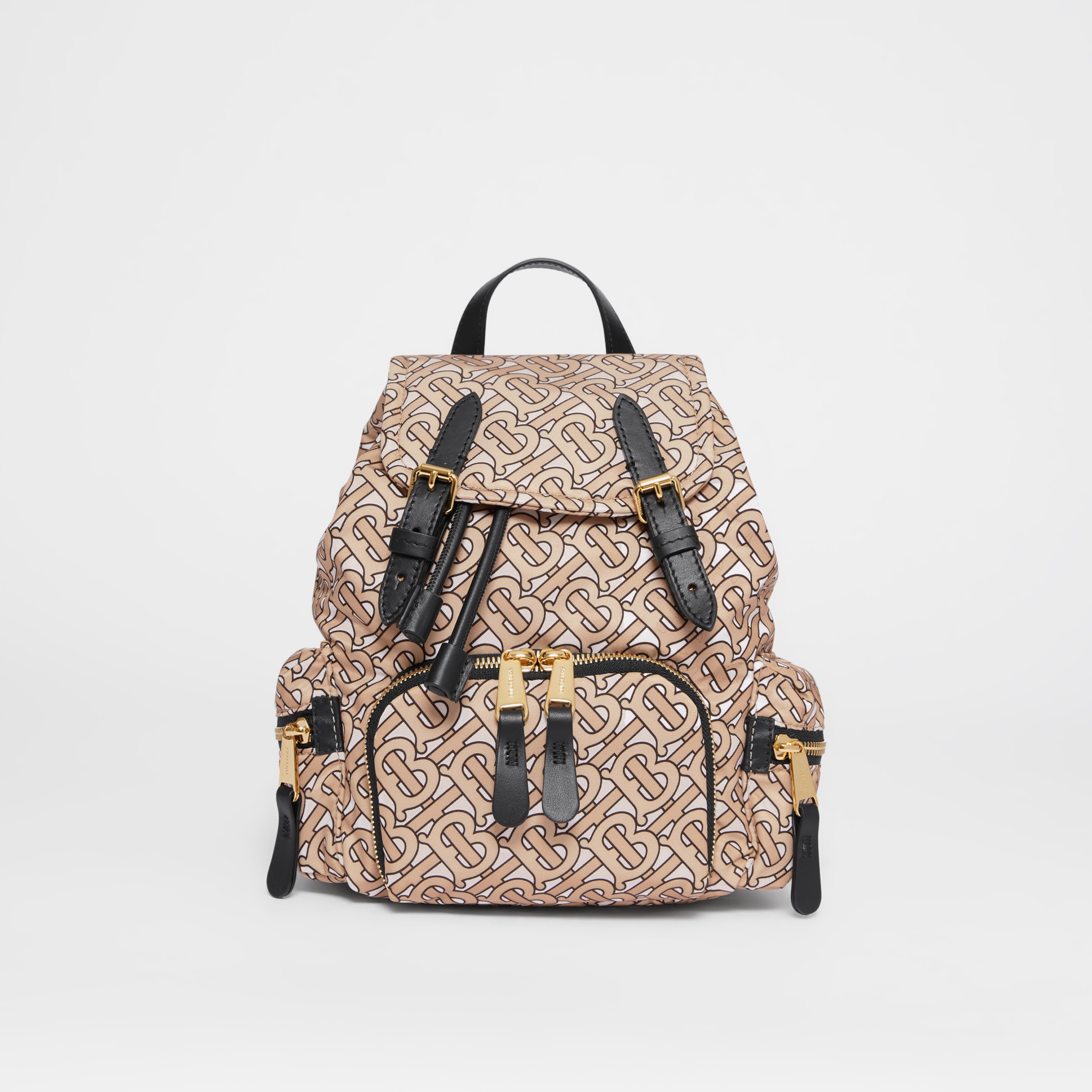 Burberry Monogram Print Nylon Backpack | semashow.com