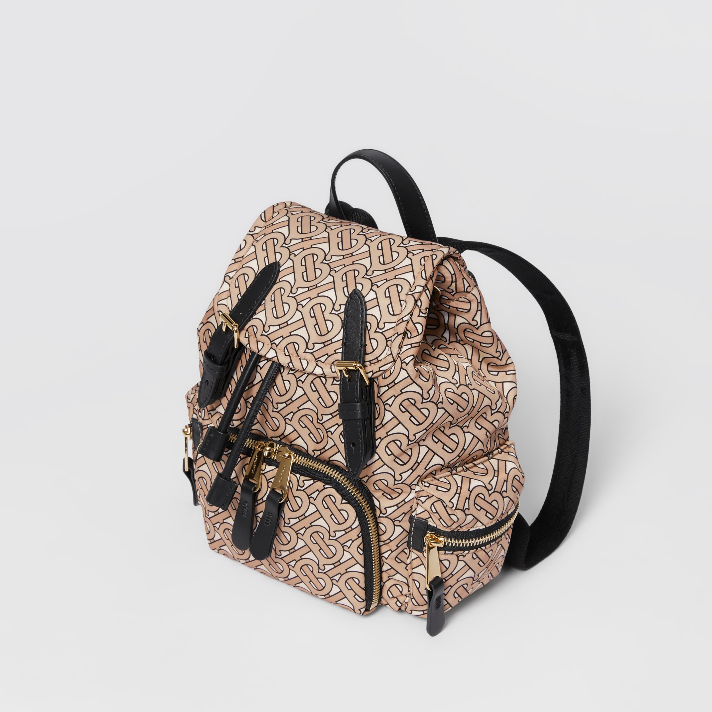 Burberry Monogram Print Nylon Backpack | semashow.com